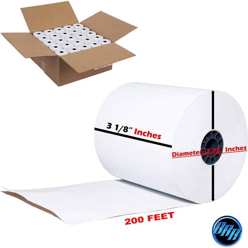3 1 8 X 200 Thermal Receipt Paper 50 Rolls Bpa Free Made In USA 3-1-8-x-200-thermal-receipt-paper-50-rolls-bpa-free-made-in-usa